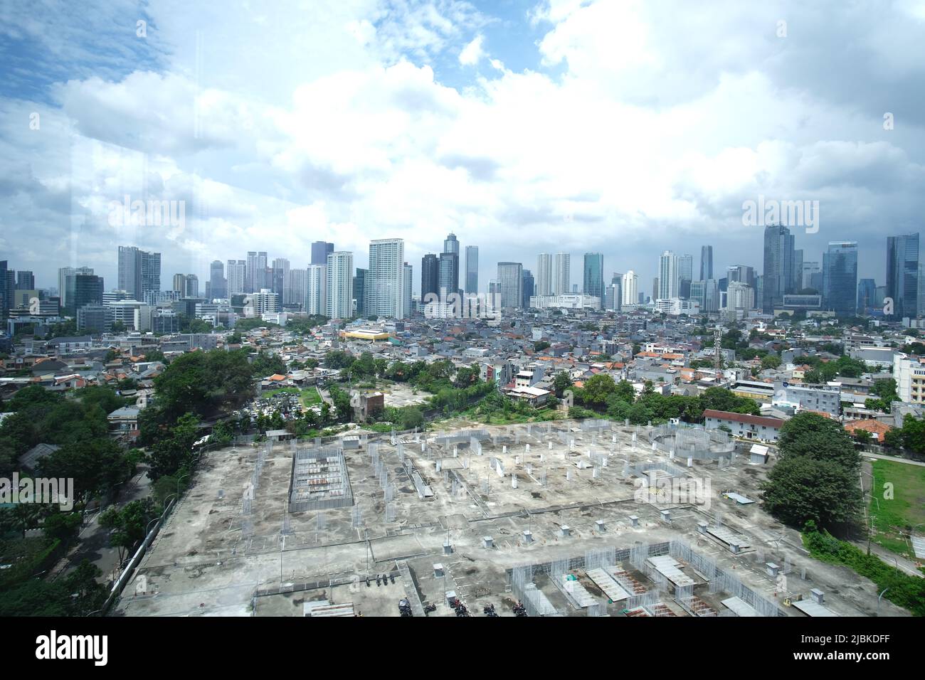 Beautiful building in jakarta city Stock Photo - Alamy