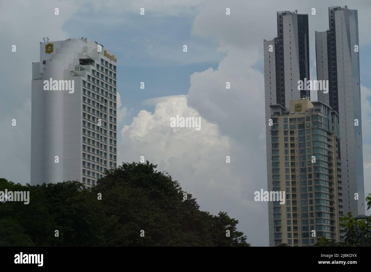 Beautiful building in jakarta city Stock Photo - Alamy