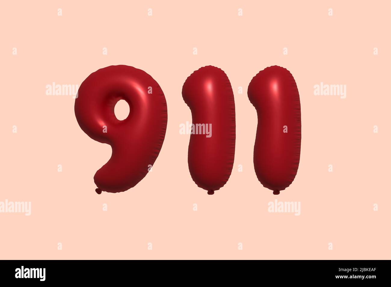 3d number 911 Stock Vector Images - Alamy