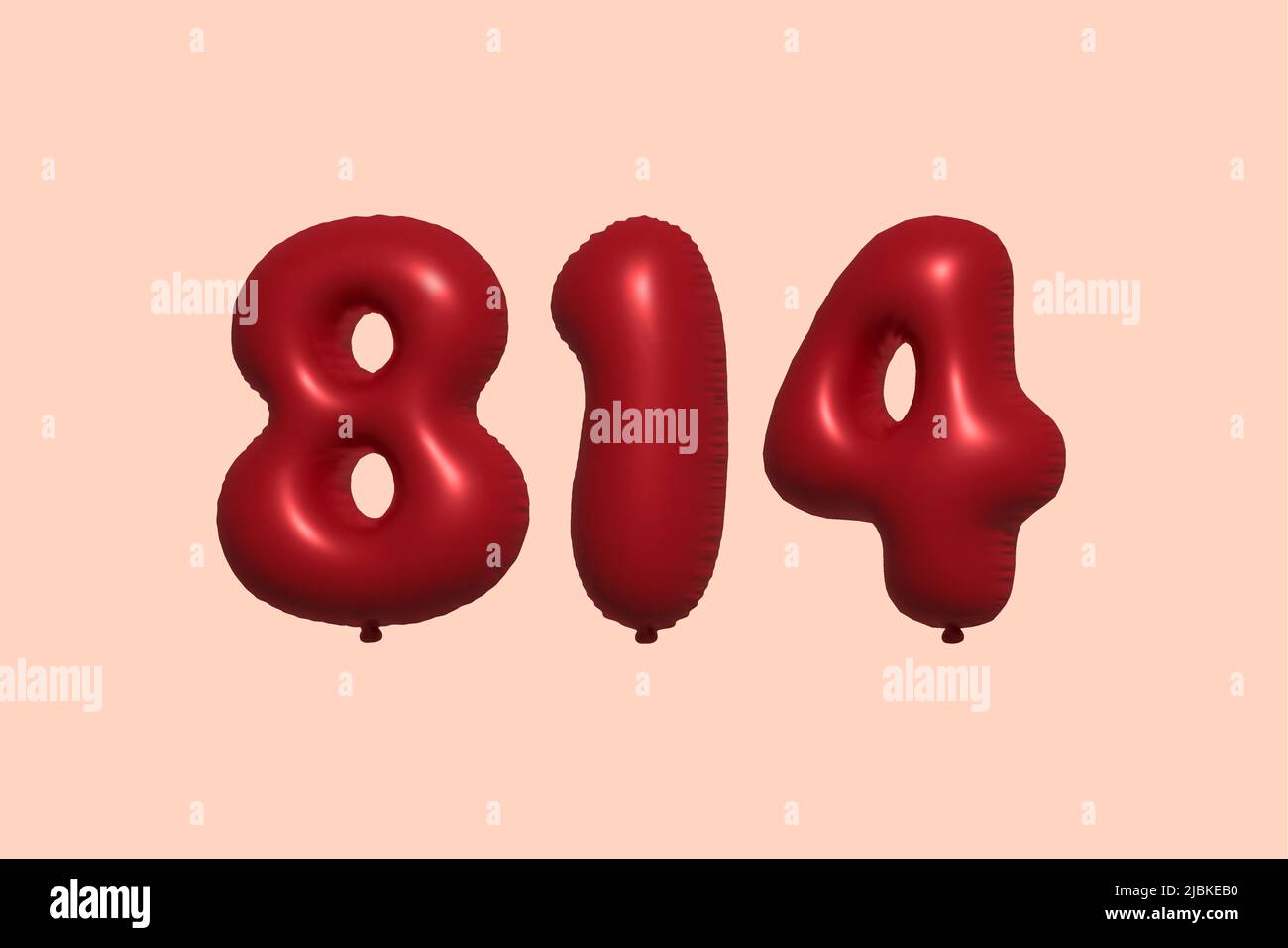 3d number 814 hi-res stock photography and images - Alamy