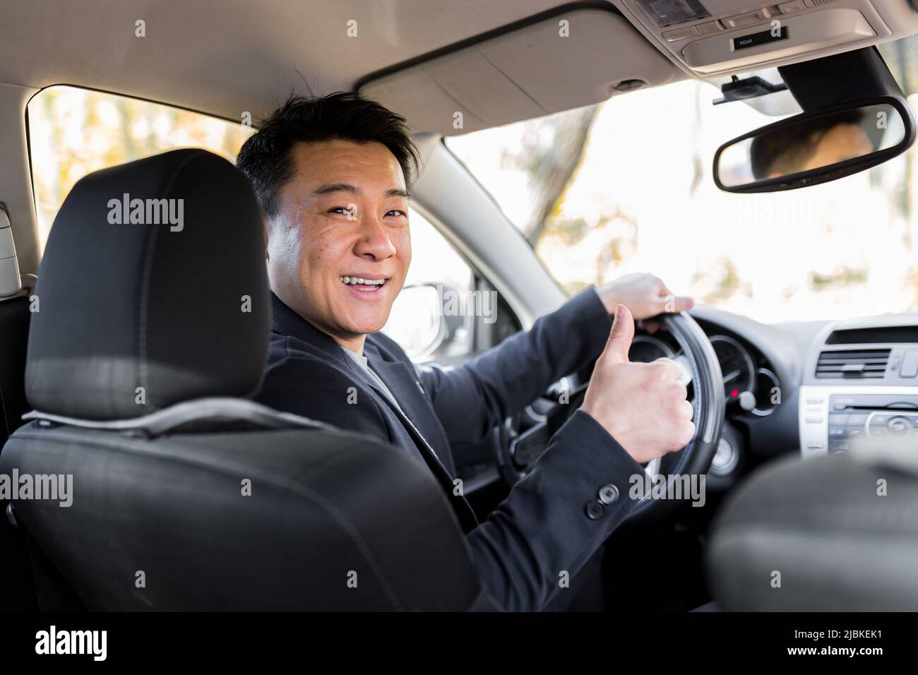 Asian driver hi-res stock photography and images - Alamy