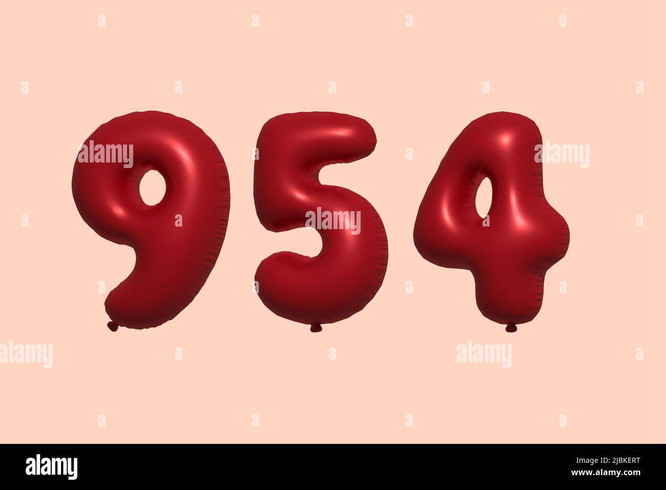 Balloon number 954 Stock Vector Images - Alamy