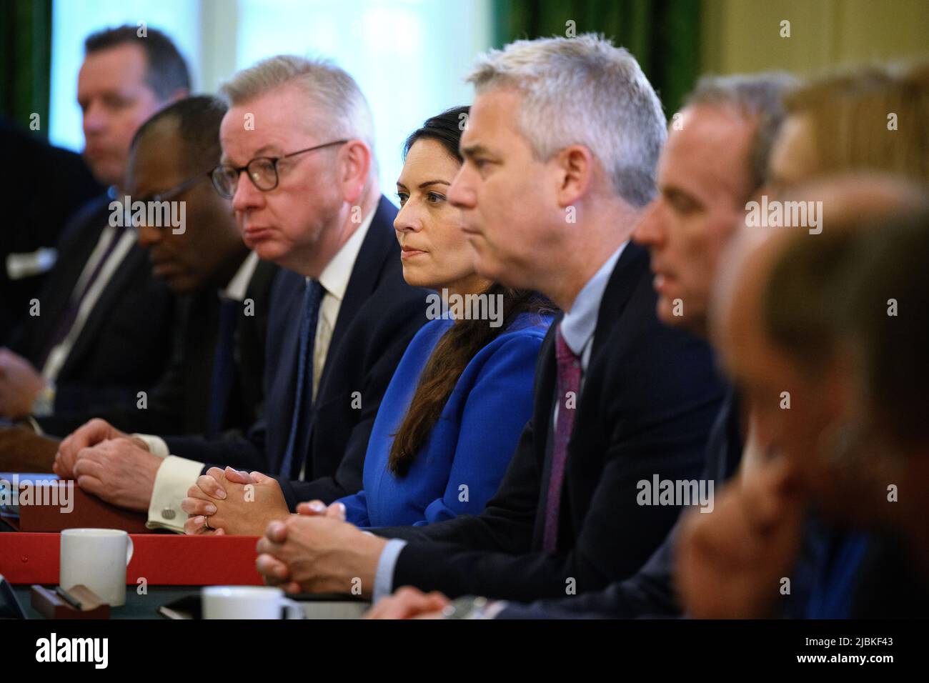 Left to right home secretary priti patel hi-res stock photography and ...