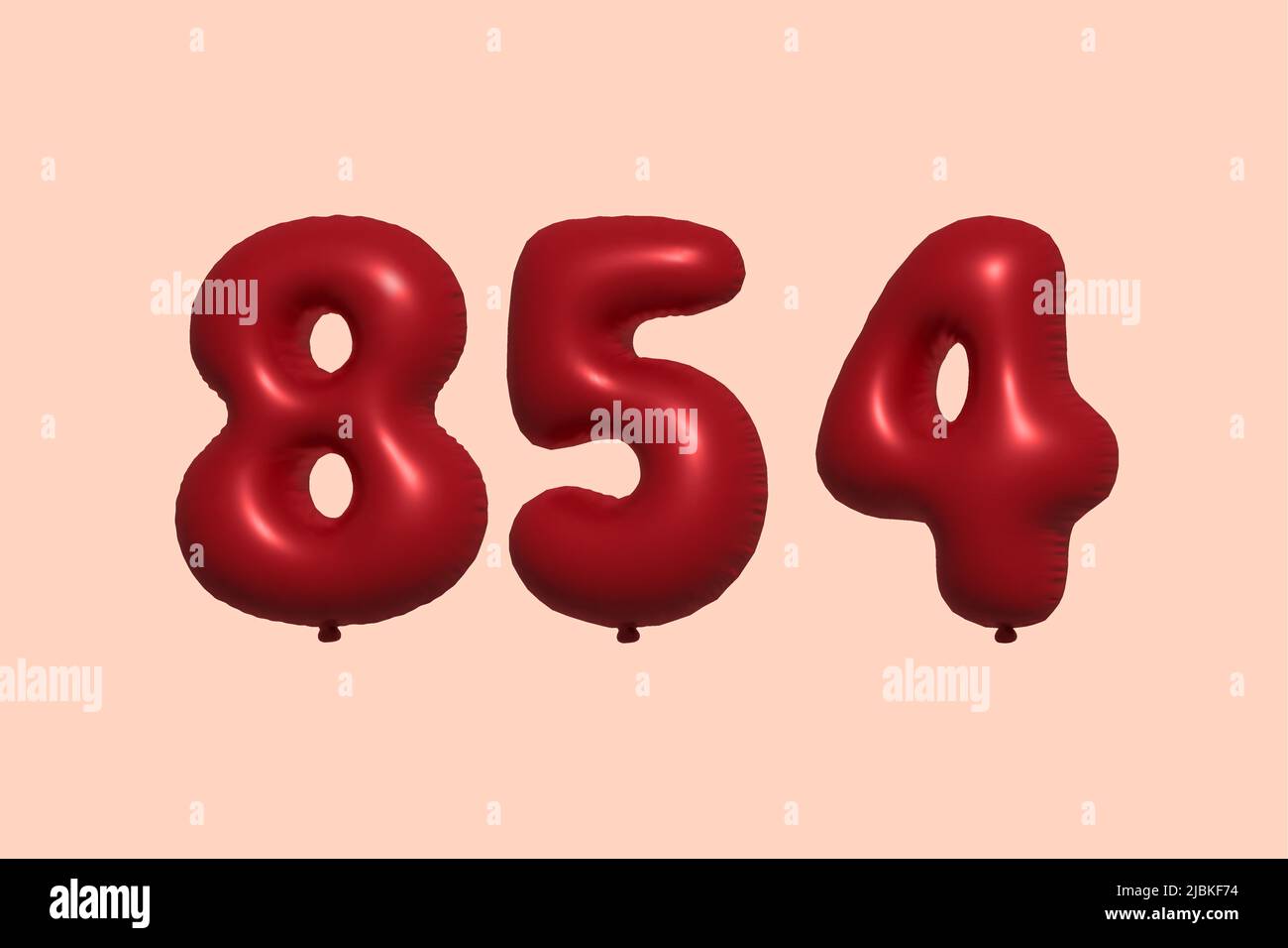 Balloon number 854 hi-res stock photography and images - Alamy