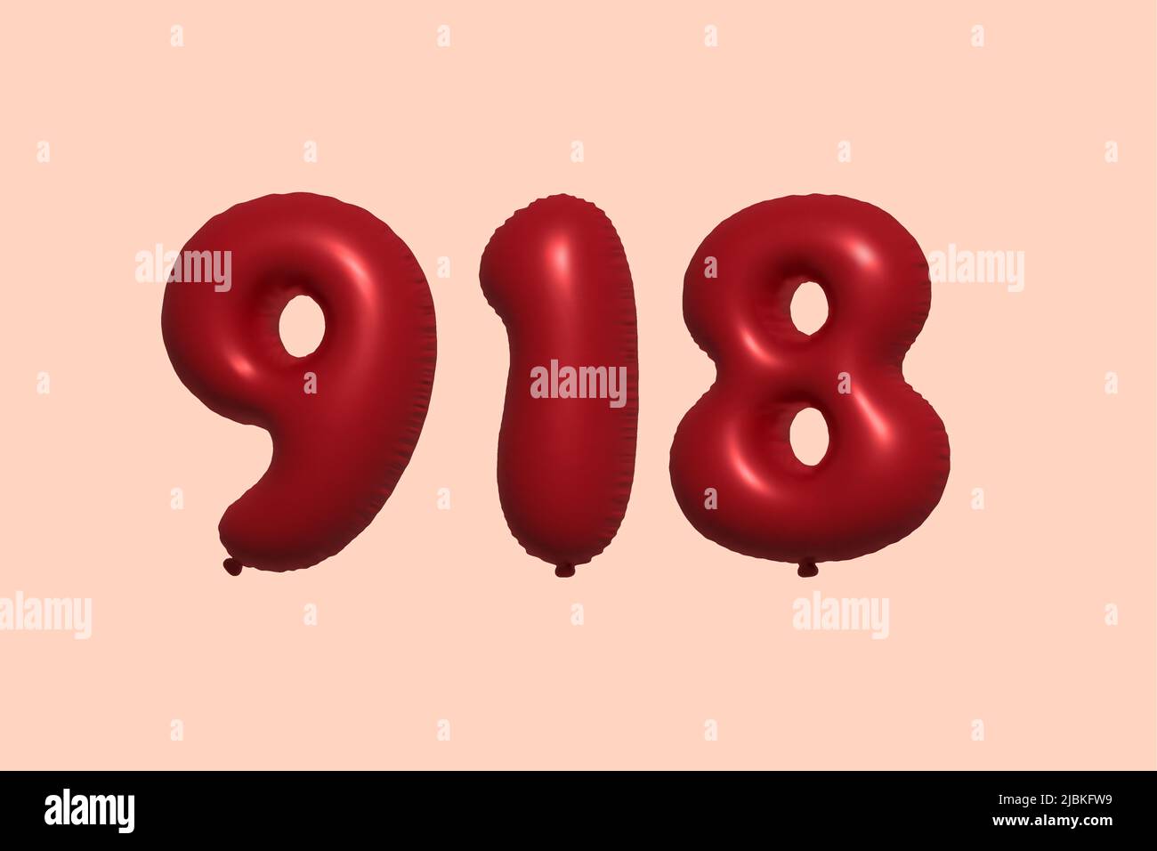 3d number 918 Stock Vector Images - Alamy
