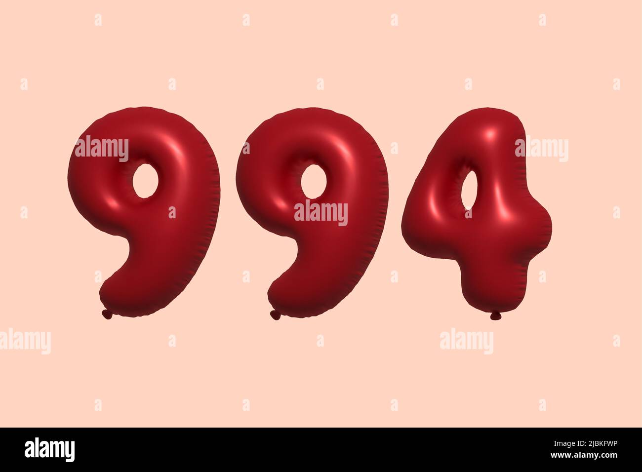 Balloon number 994 Stock Vector Images - Alamy