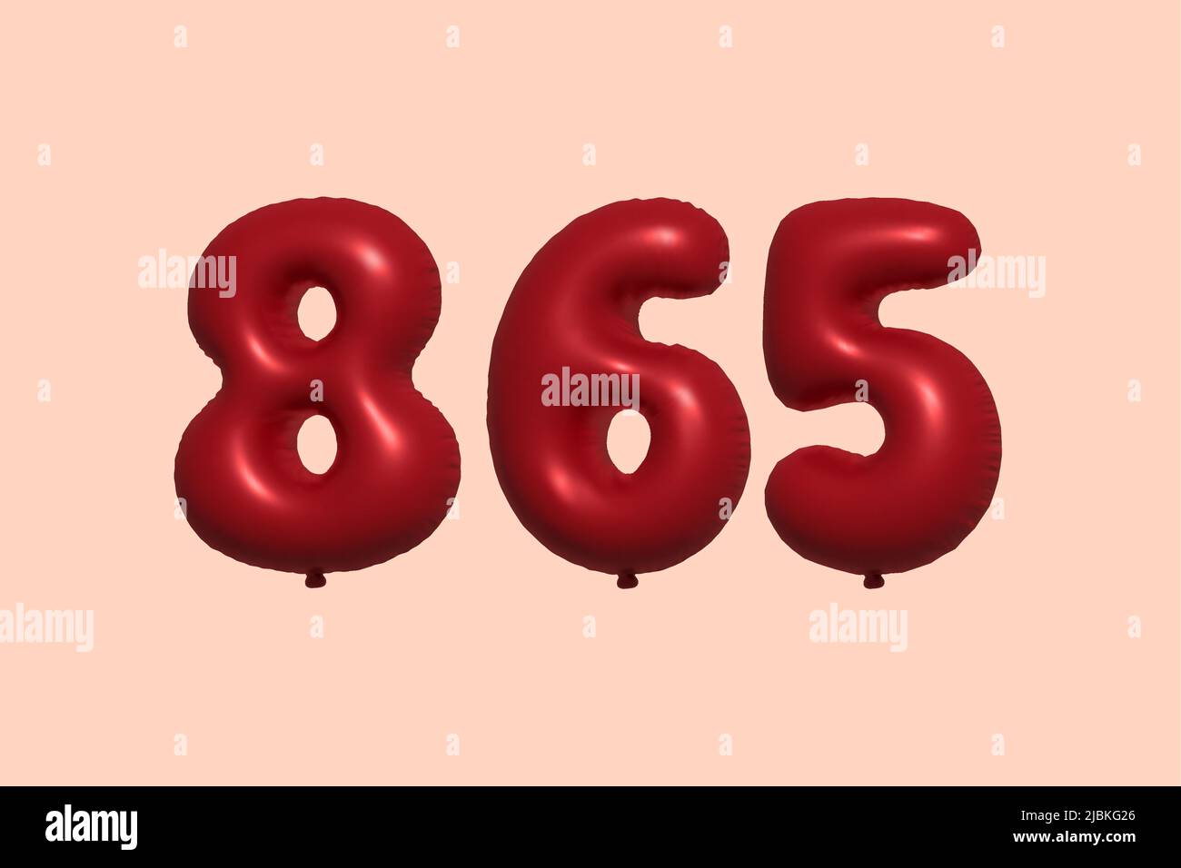 3d number 865 hi-res stock photography and images - Alamy