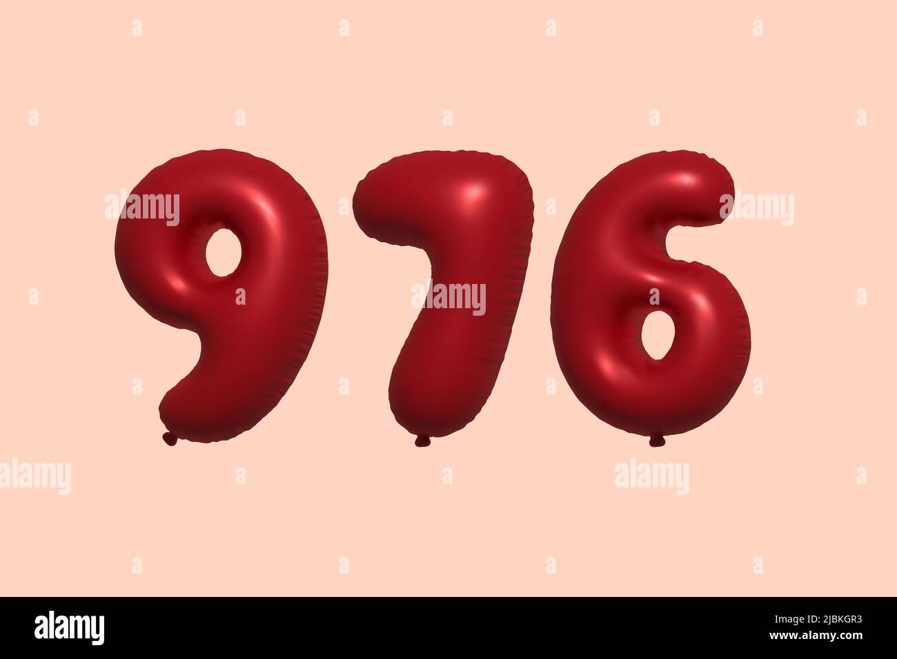 Balloon number 976 Stock Vector Images - Alamy