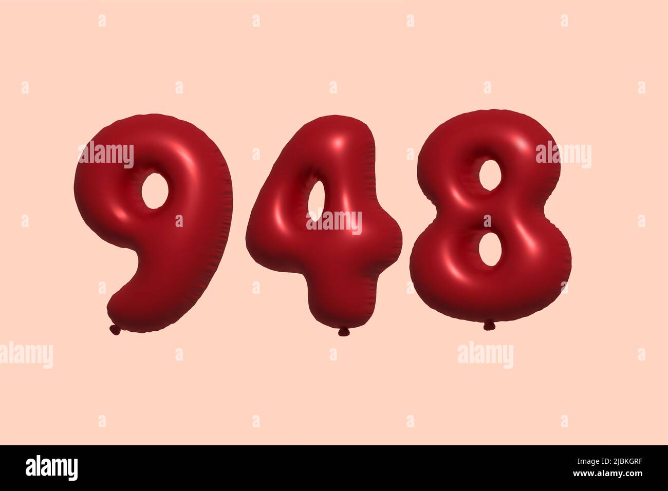 Balloon number 948 Stock Vector Images - Alamy
