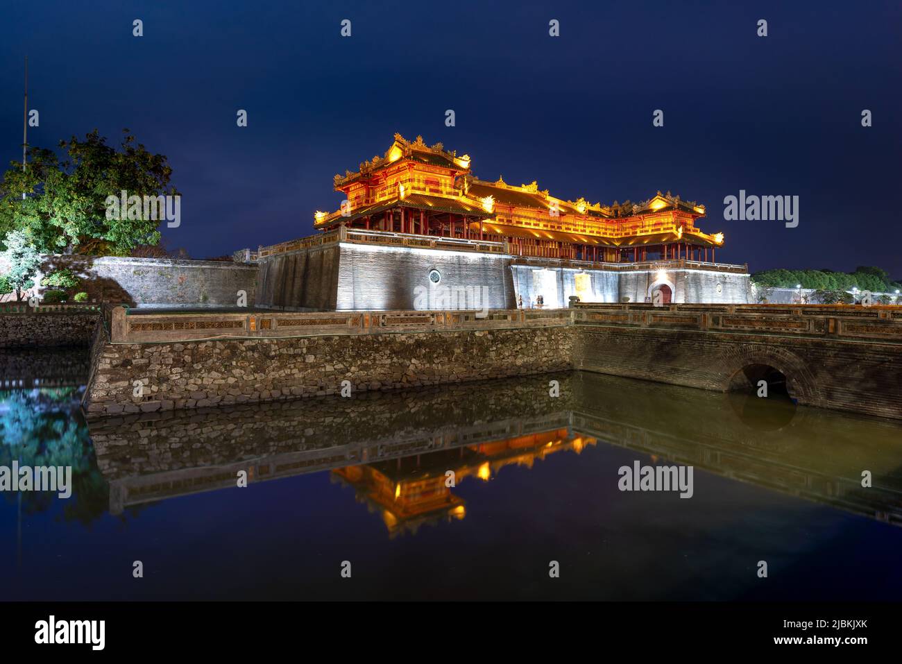 Ngo Mon gate, Hue City, Vietnam - April 27, 2022: Ngo Mon gate (noon ...