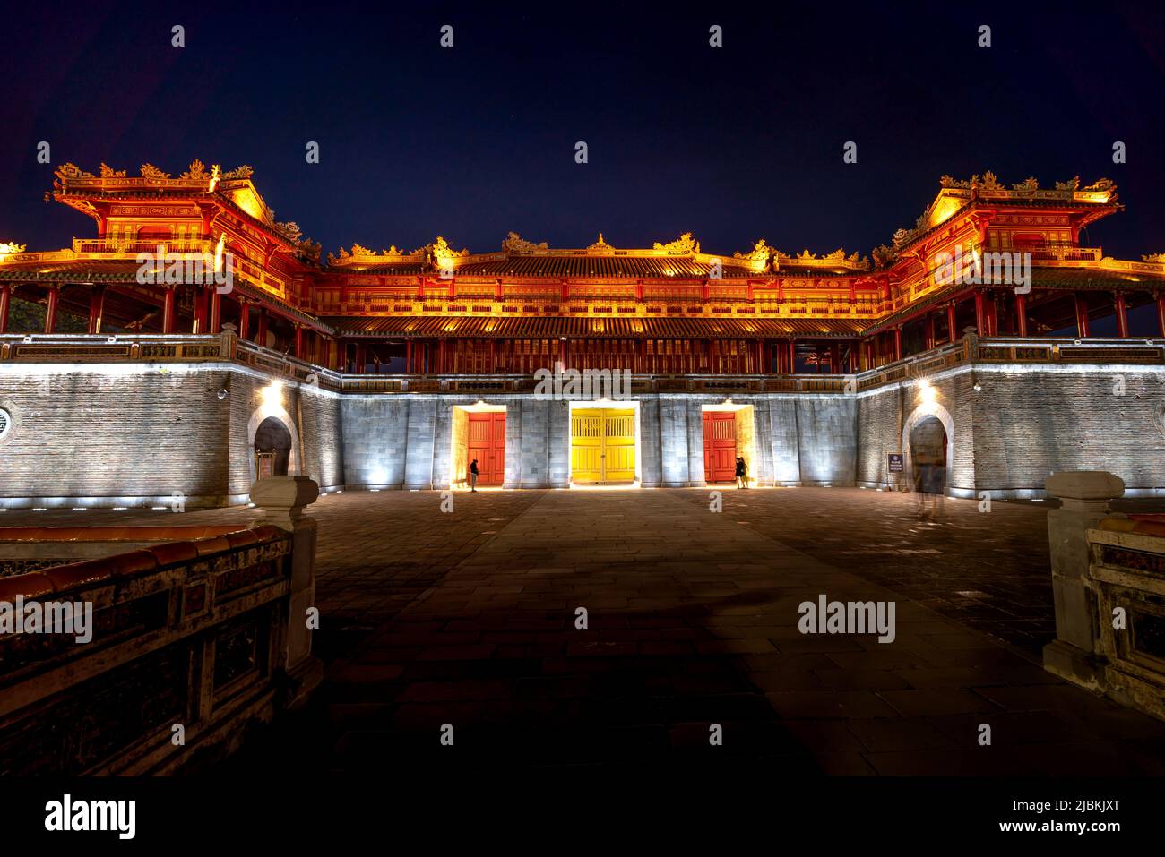 Ngo Mon gate, Hue City, Vietnam - April 27, 2022: Ngo Mon gate (noon ...