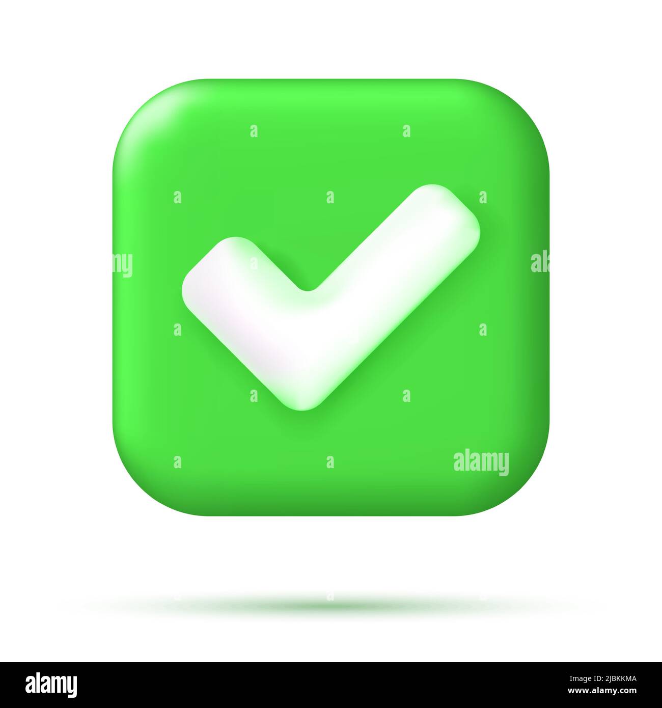 3D Right Button in Square Shape Stock Vector Image & Art - Alamy