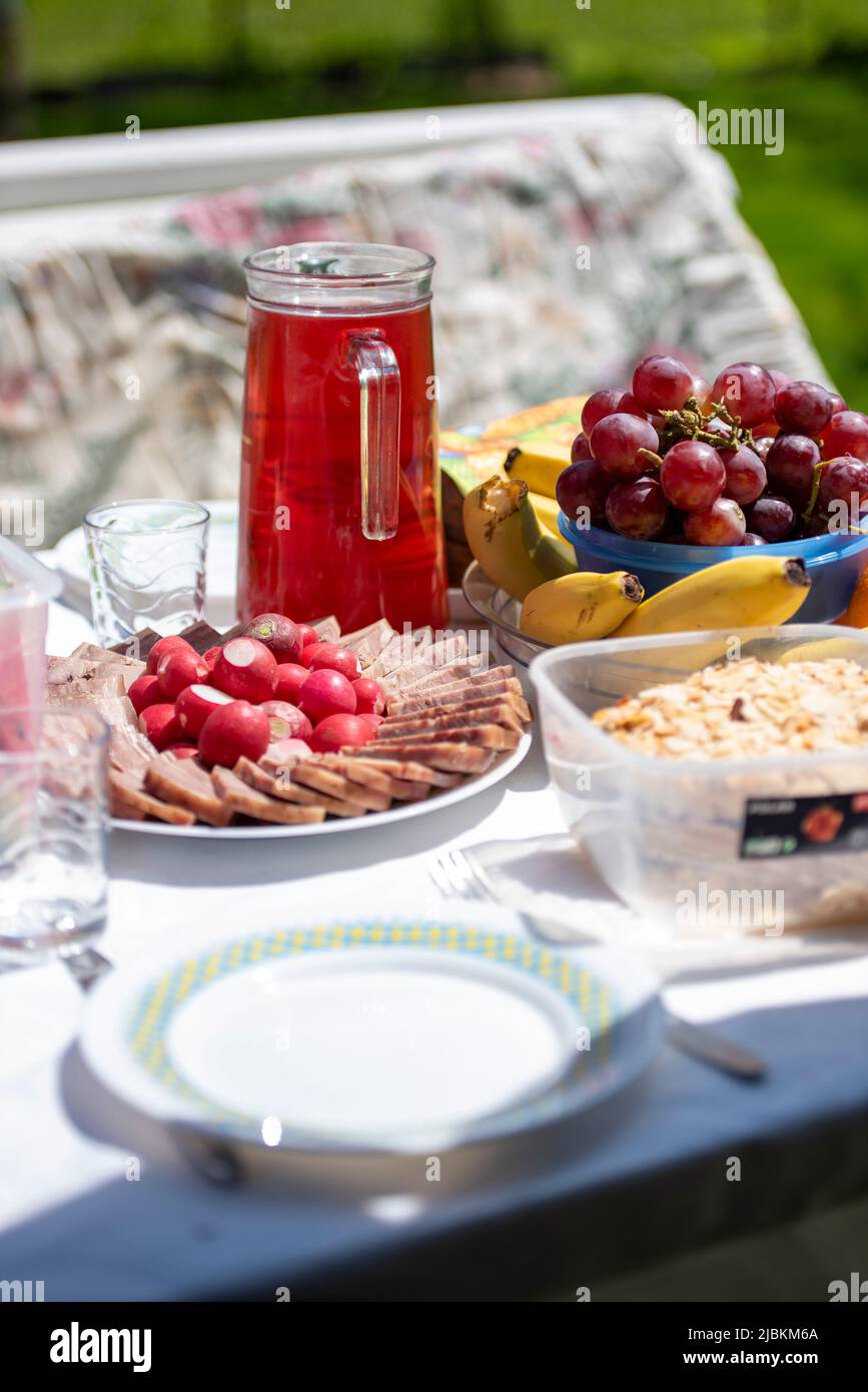 Eastern european feast slavic countries celebration party with ...