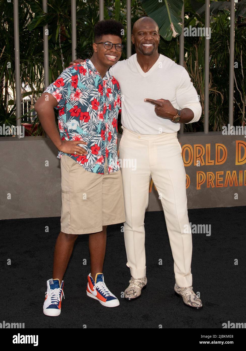 07 June 2022 - Los Angeles, California - Isaiah Crews and Terry Crews ...