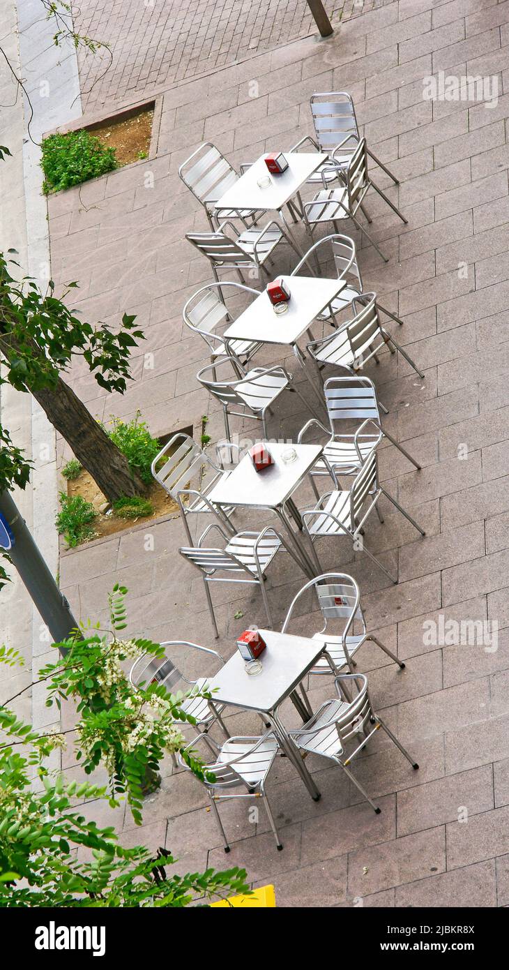 Bar table aerial hi-res stock photography and images - Alamy