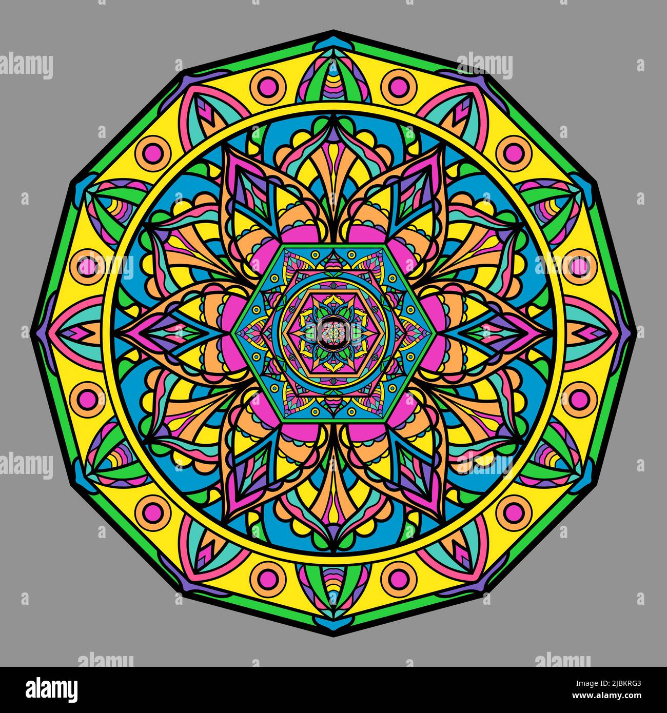 Decorative mandalas hi-res stock photography and images - Alamy