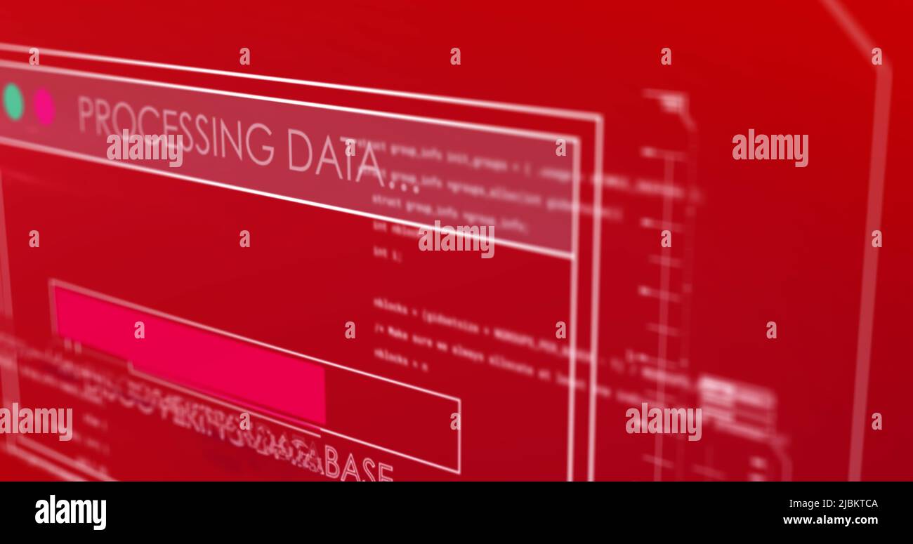 Red processing hi-res stock photography and images - Alamy