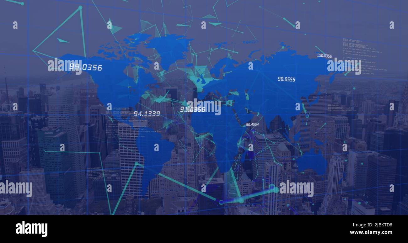 Network map image hi-res stock photography and images - Alamy