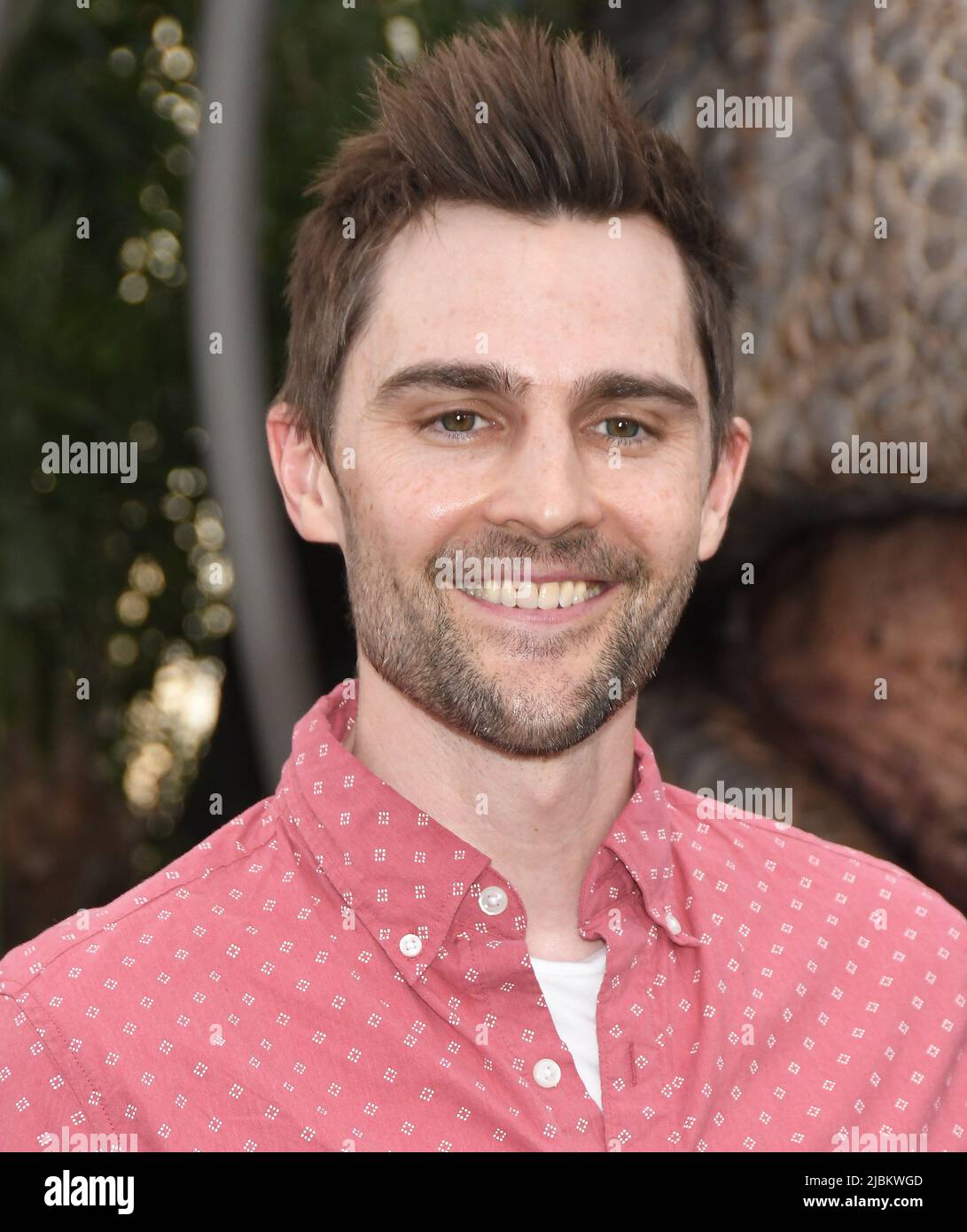 Nick Uhas arrives at the Universal Pictures' JURASSIC WORLD DOMINION ...