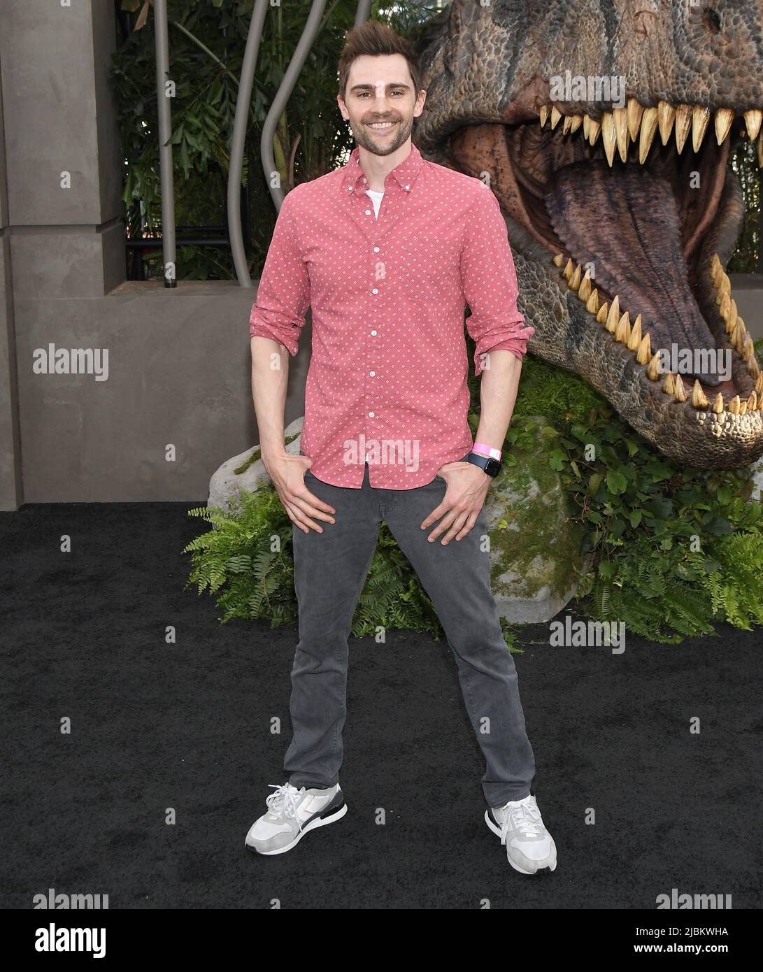 Los Angeles, USA. 06th June, 2022. Nick Uhas arrives at the Universal ...
