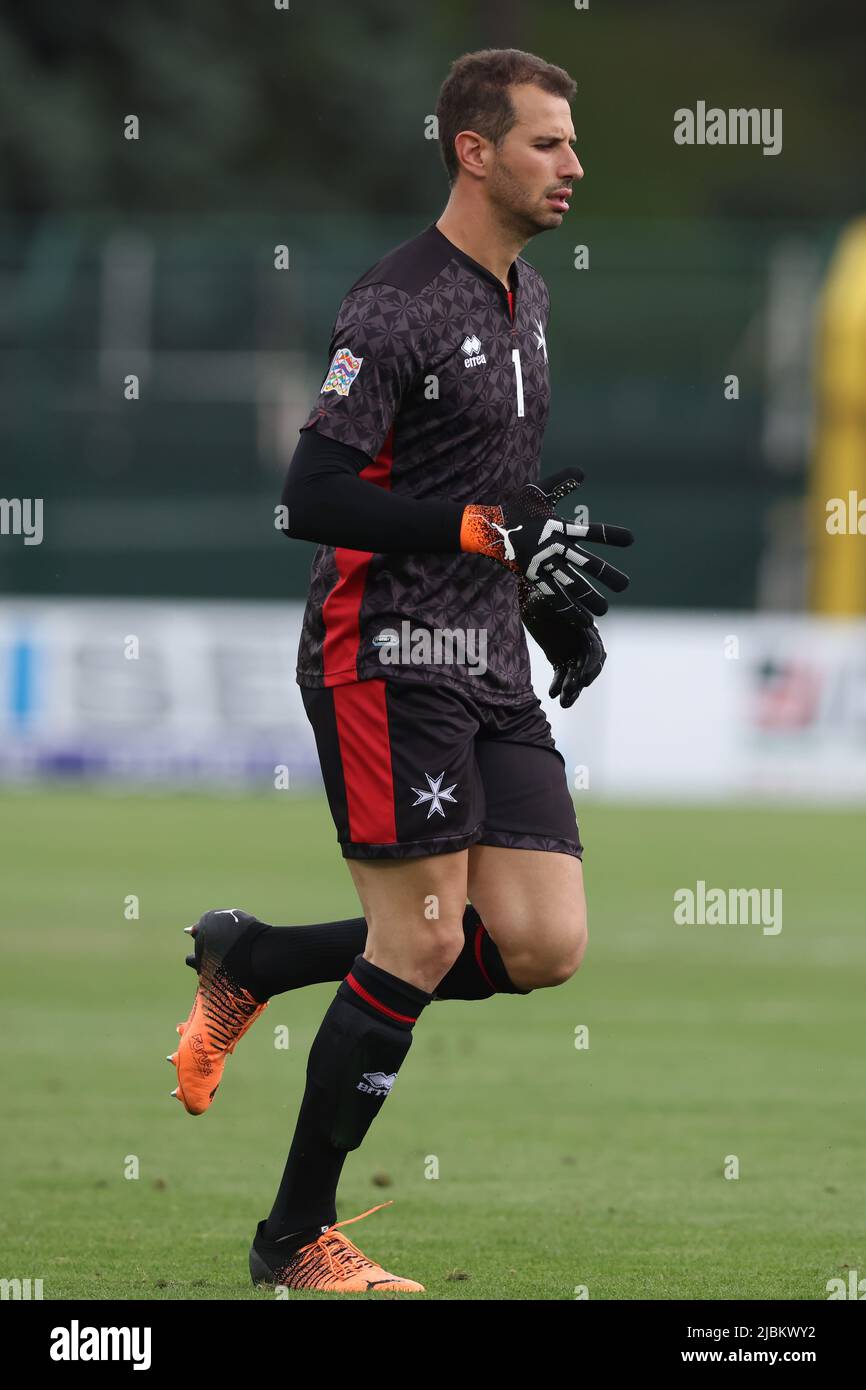 Serravalle, Italy, 5th June 2022. Henry Bonello of Malta during the ...