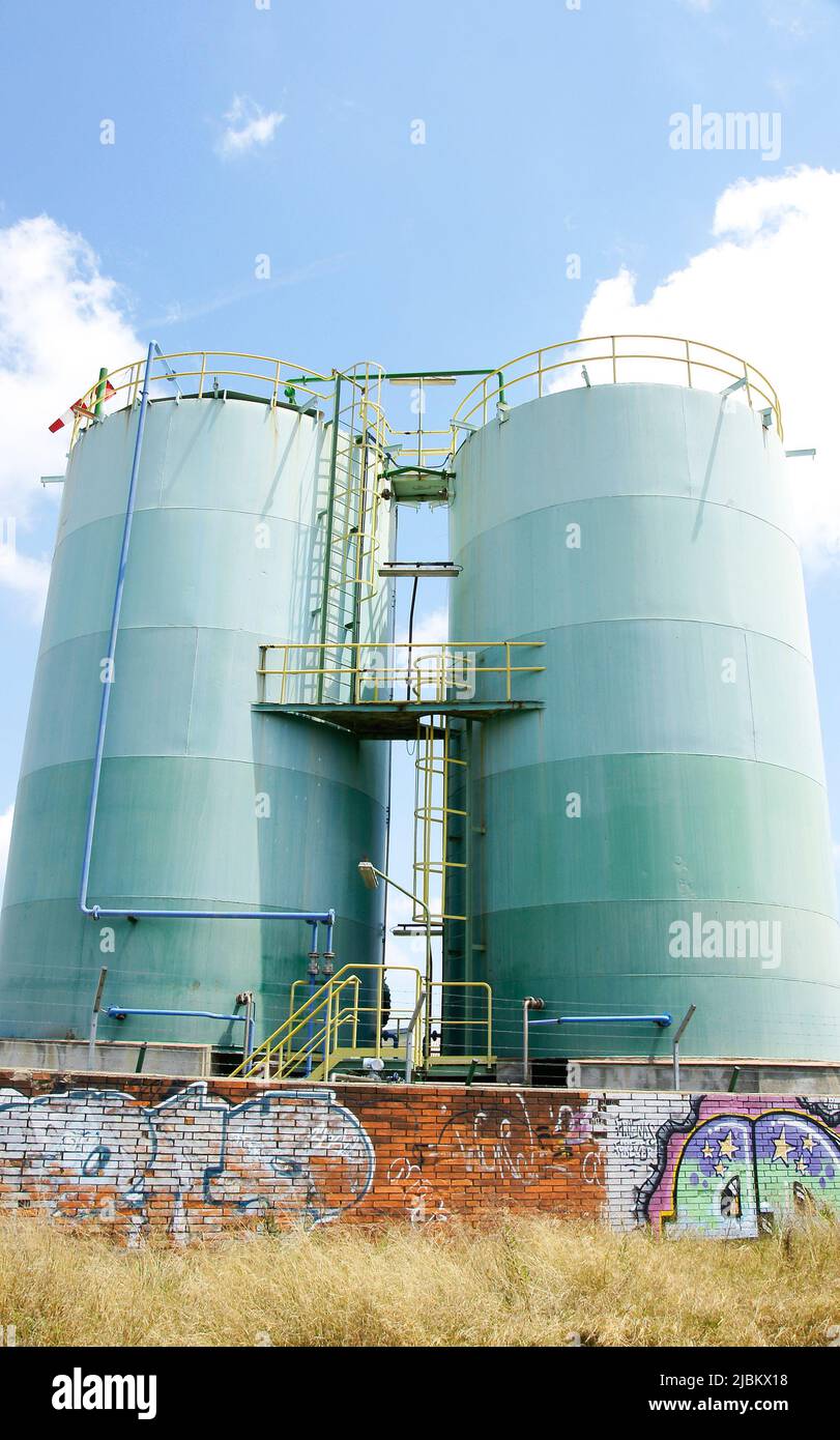 Silo silos storage stairs hi-res stock photography and images - Alamy