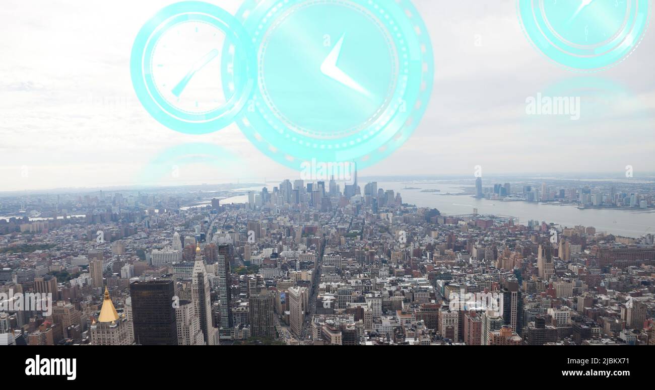 Clocks montage hi-res stock photography and images - Alamy