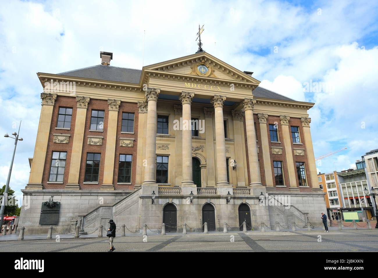 Groningen City Hall, Grote Markt, Groningen, Netherlands Stock Photo ...