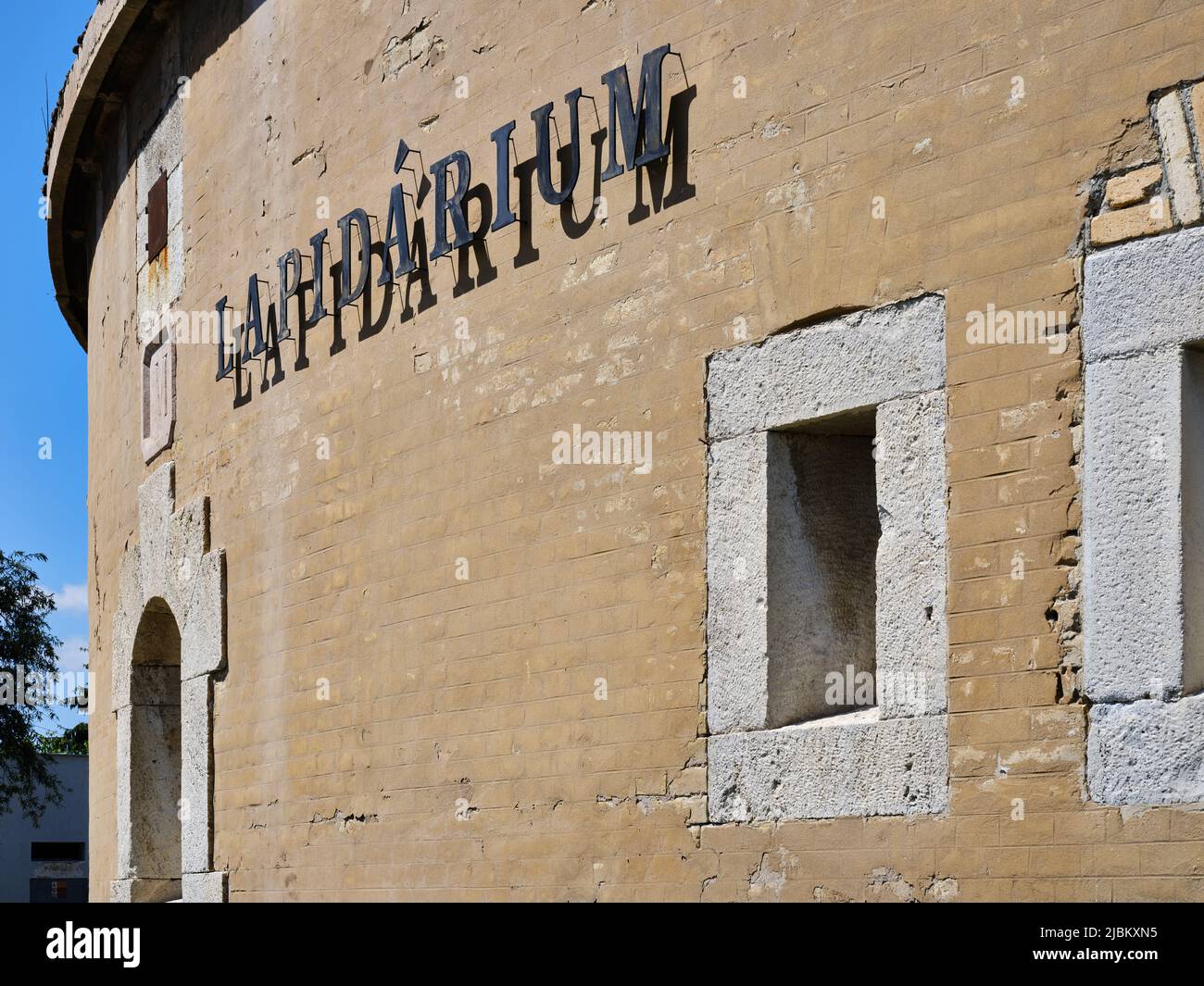 The semicircular fortification line surrounding Komárno was built in ...