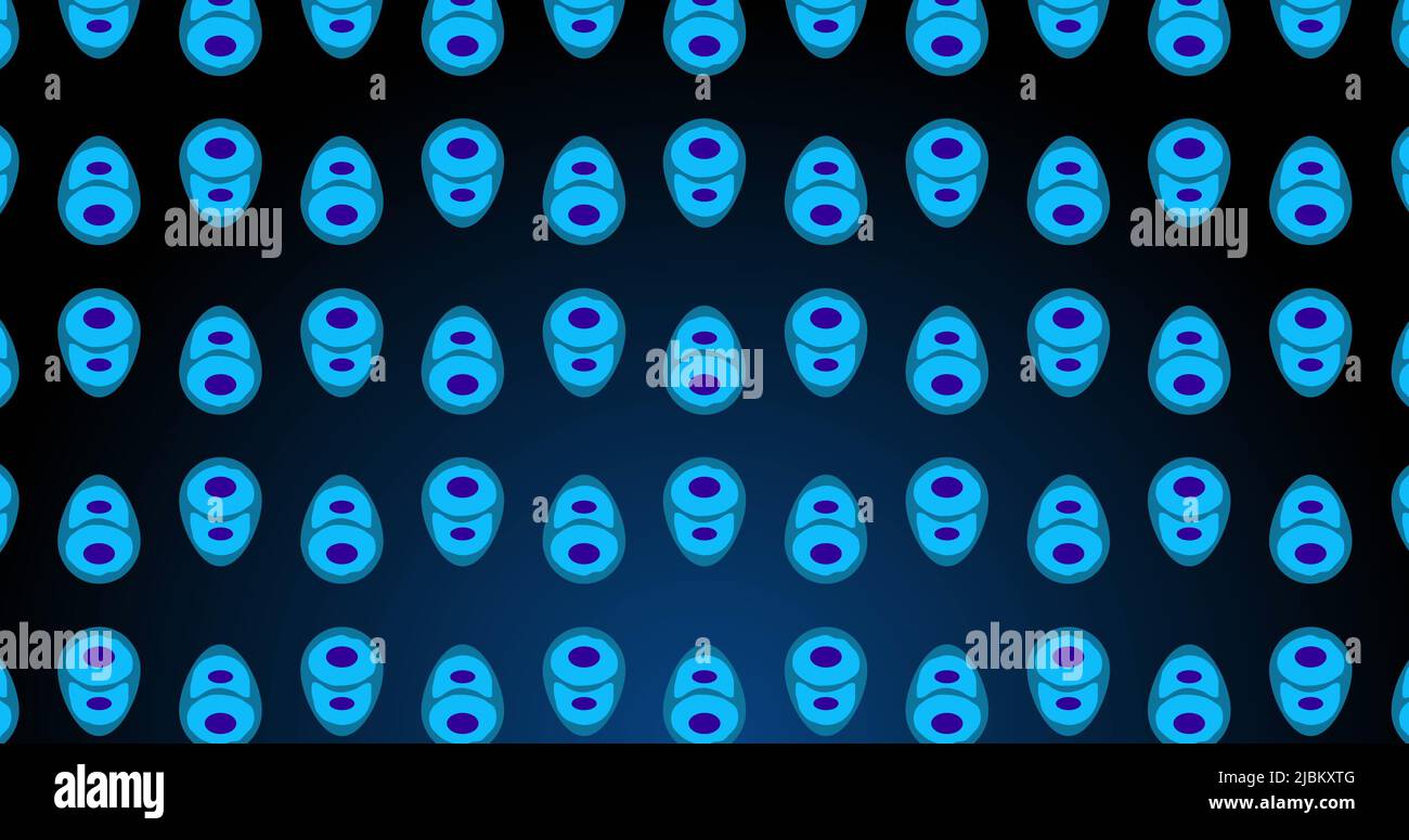 Moving blue cells hi-res stock photography and images - Alamy