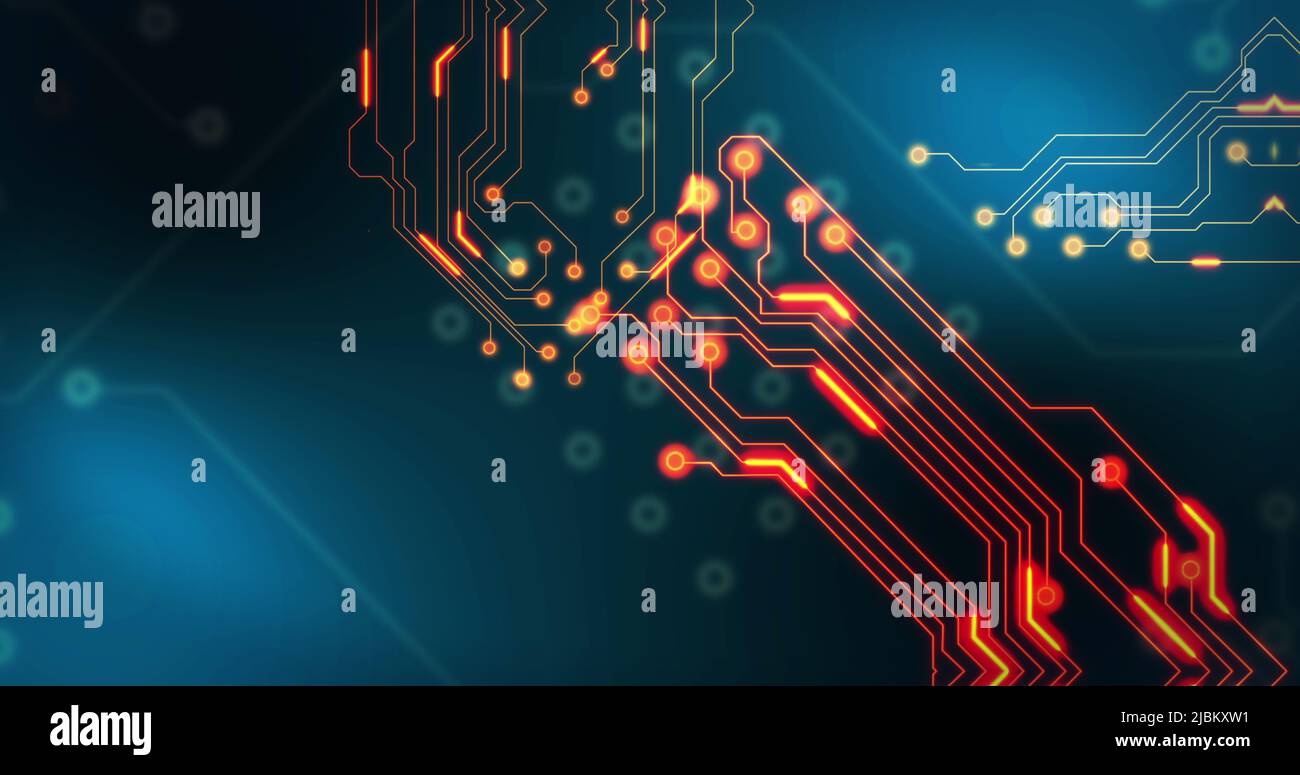 Technology circuit design hi-res stock photography and images - Alamy