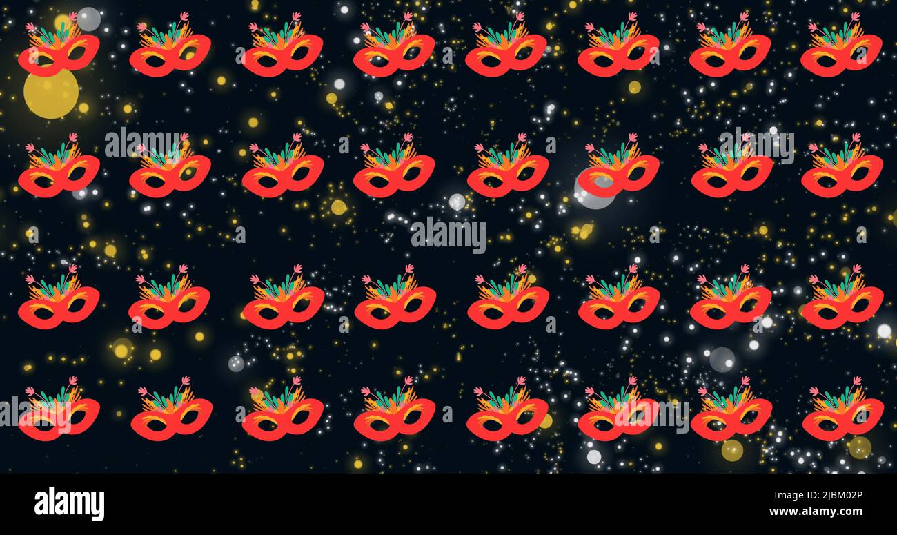 Red Masquerade Wallpaper