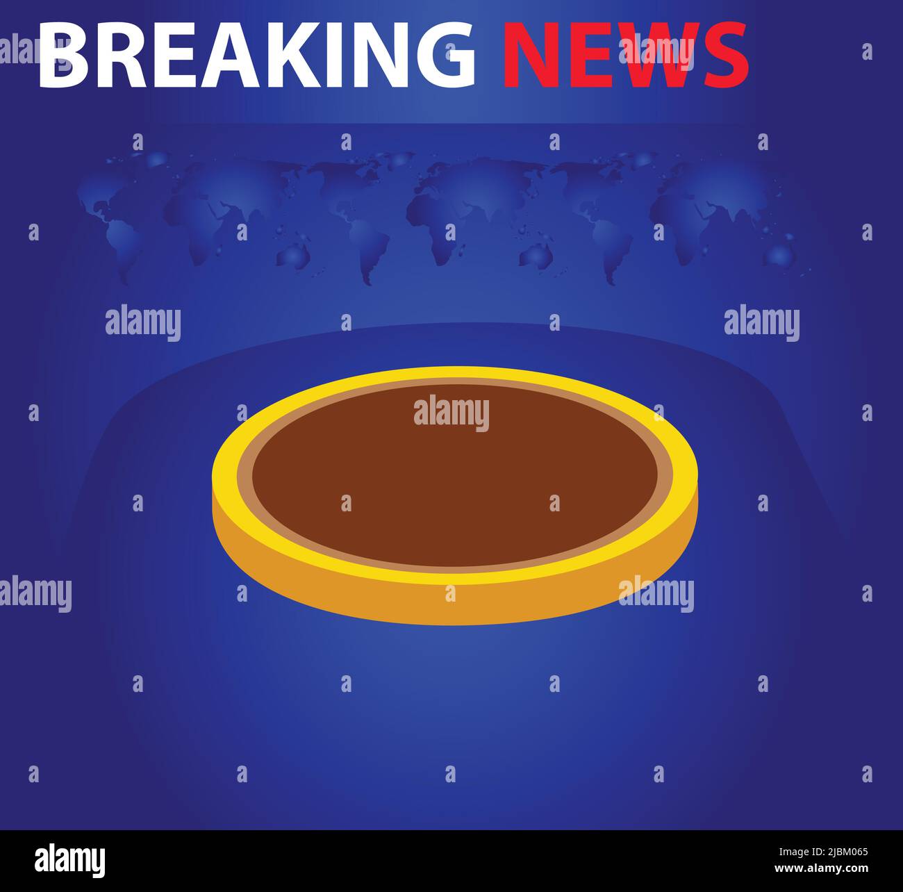 News background, breaking news, vector infographic with news theme ...