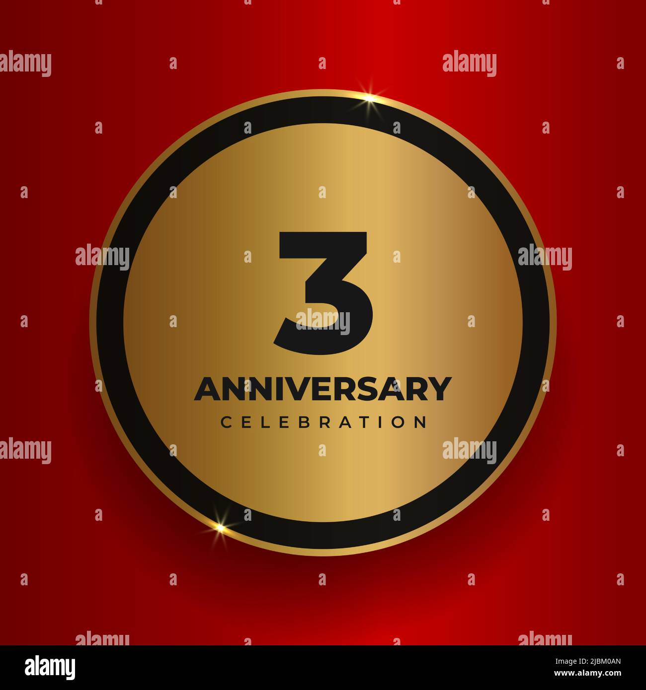 3rd birthday Stock Vector Images - Alamy