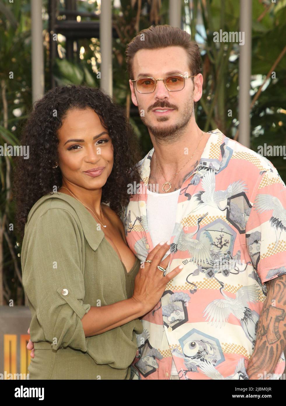 Hollywood, Ca. 6th June, 2022. Christina Milian, Matt Pokora at the ...