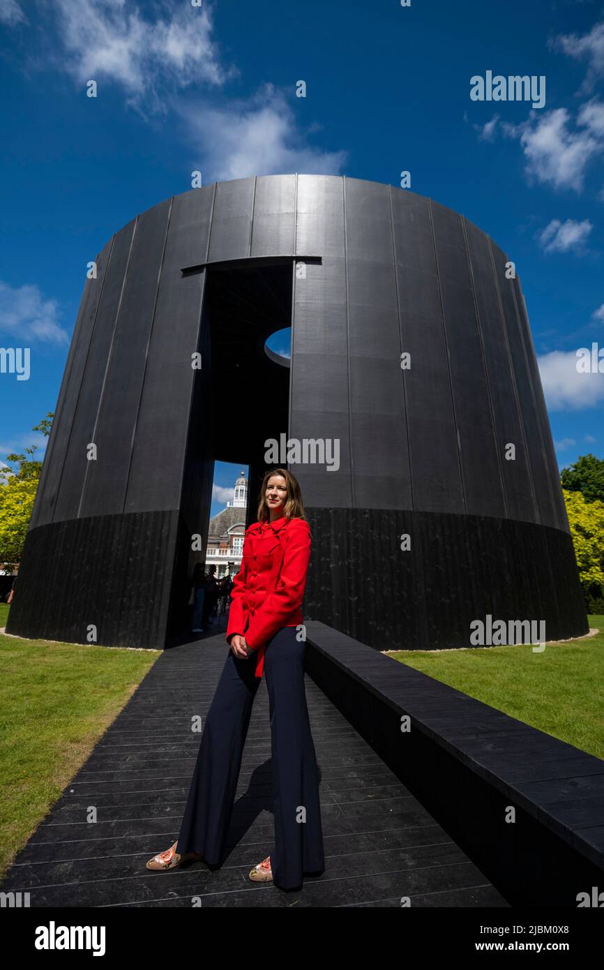 London, UK. 7 June 2022. Chelsea Thatcher, from Grace Farms Foundation ...