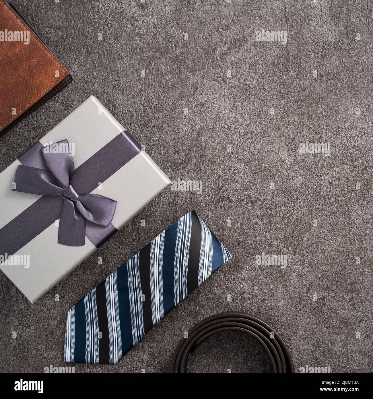Father's day background design concept. Top view of paper decoration ...