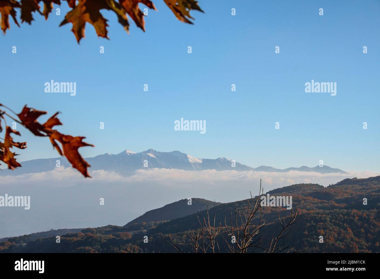 Magnificent view of Mount Olympus! Stock Photo - Alamy