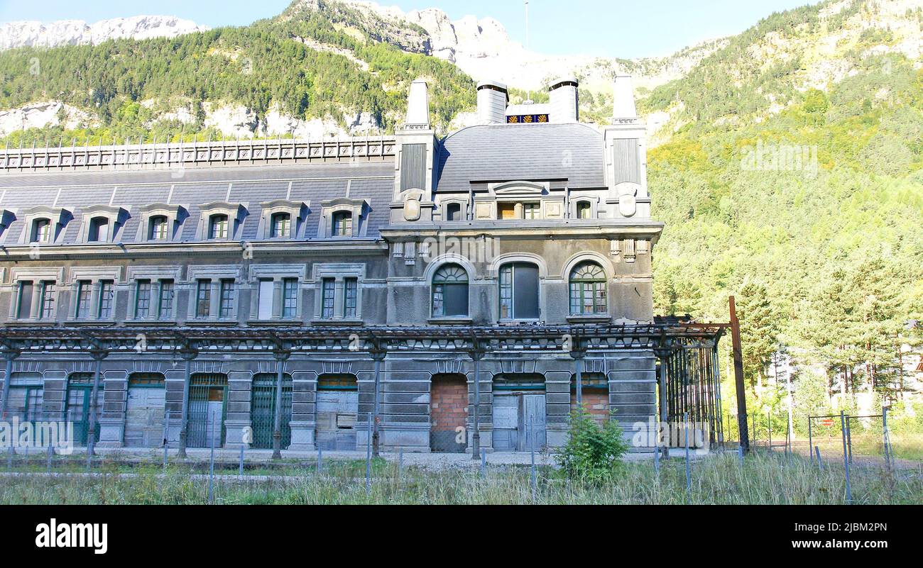 old Canfranc station, Huesca, Aragon, Spain, Europe Stock Photo - Alamy