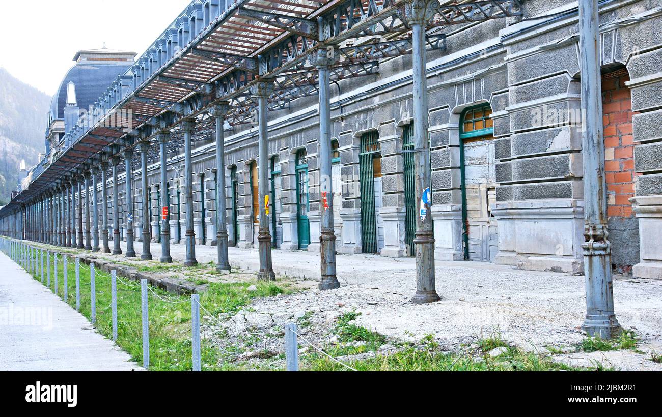 old Canfranc station, Huesca, Aragon, Spain, Europe Stock Photo - Alamy