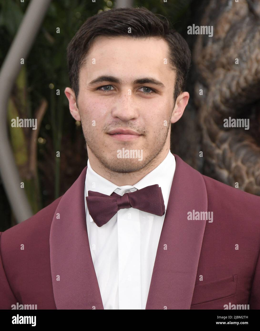 Chris Olsen arrives at the Universal Pictures' JURASSIC WORLD DOMINION ...