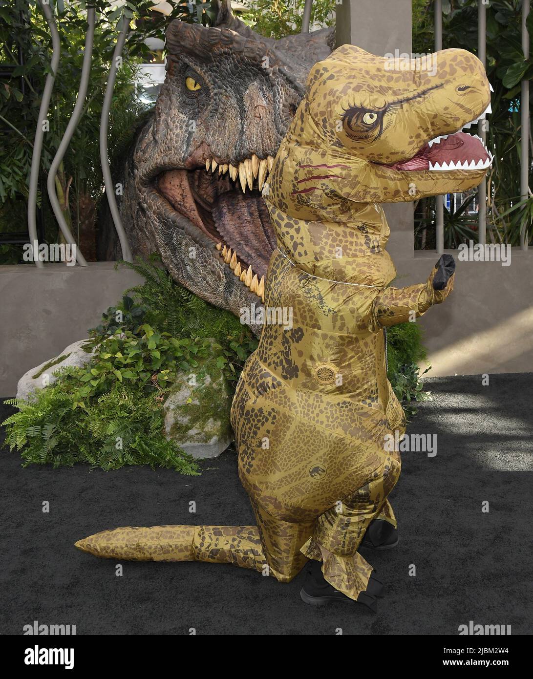 Rexy arrives at the Universal Pictures' JURASSIC WORLD DOMINION ...