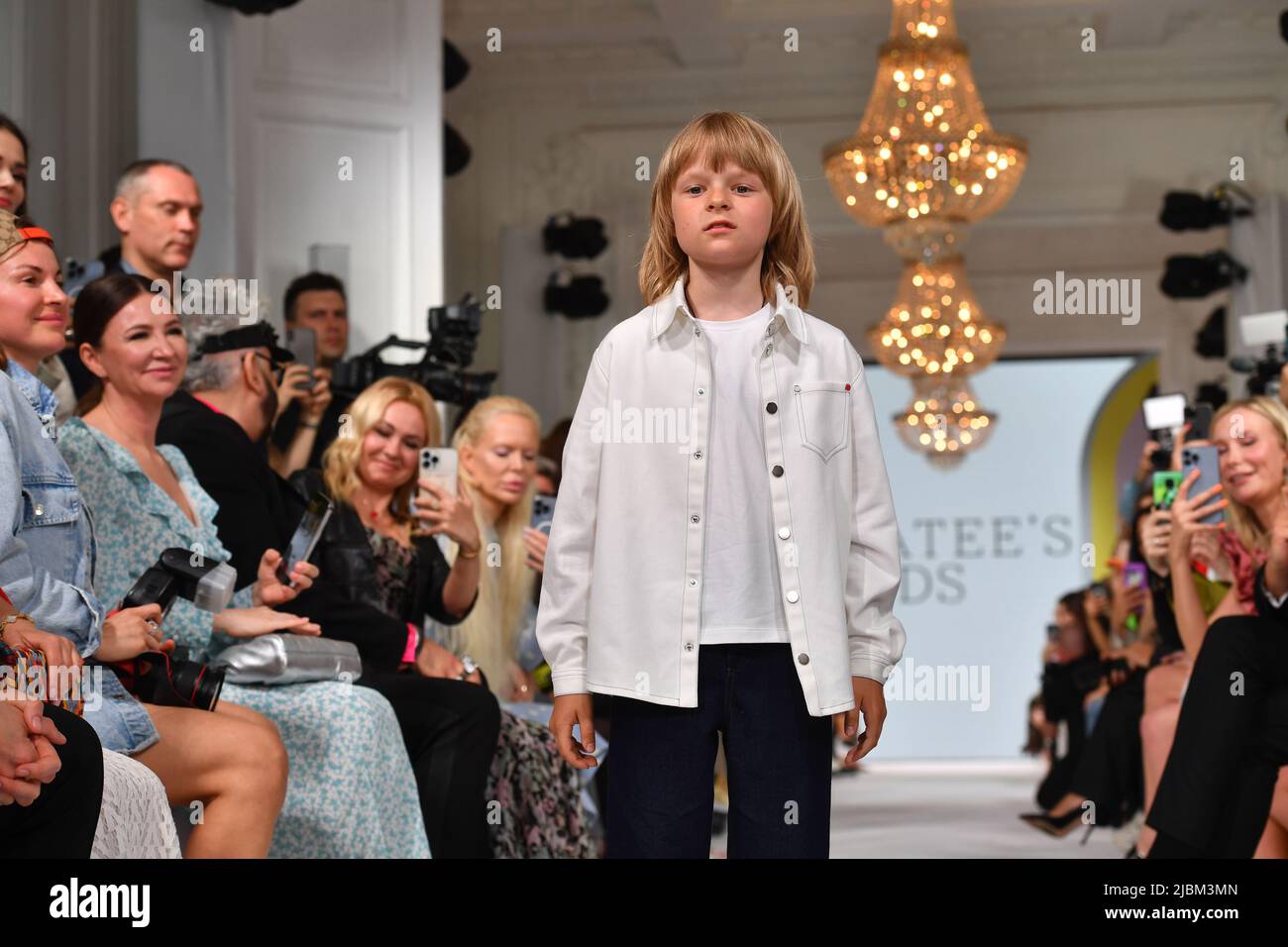 Moscow. Alexander Plushenko (Gnome Gnomych) during display of a ...