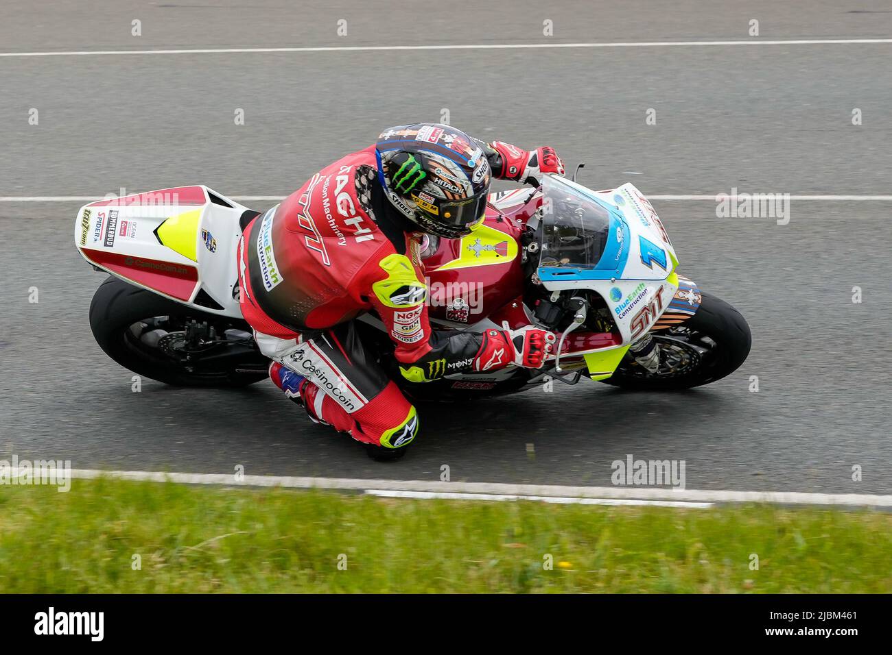 Douglas, Isle Of Man. 19th Jan, 2022. John McGuinness (600 Honda ...