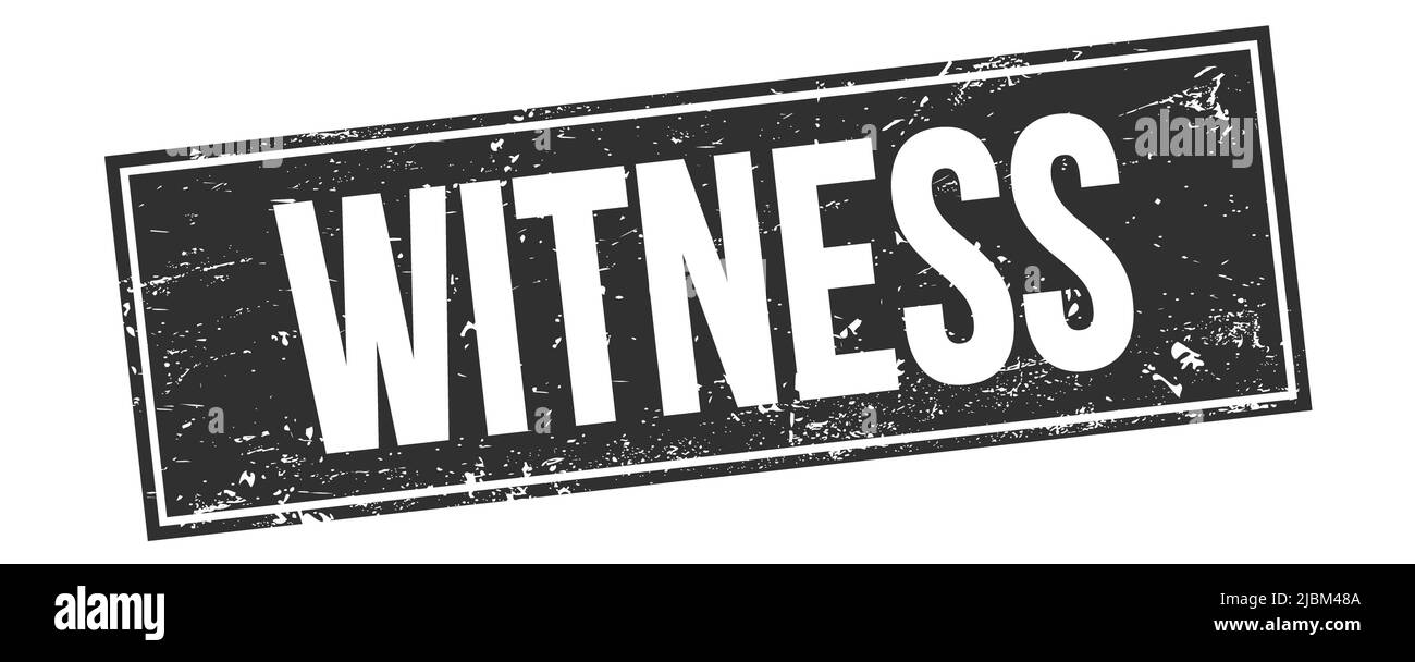 Witness stamp Black and White Stock Photos & Images - Alamy