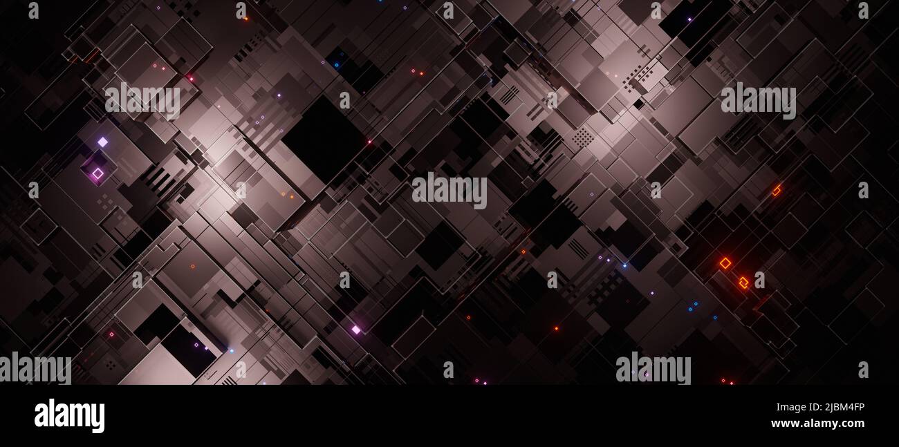 Abstract Luxurious Elegant Sci-fi Hi-tech Equipment Facility Modern ...