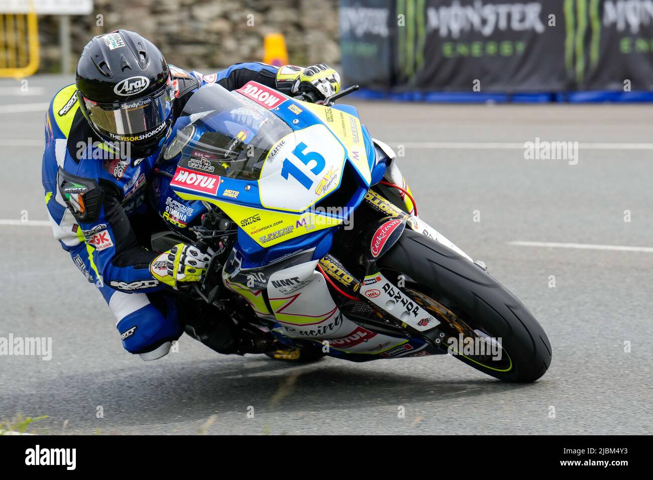Douglas, Isle Of Man. 19th Jan, 2022. Mike Browne (600 Yamaha ...