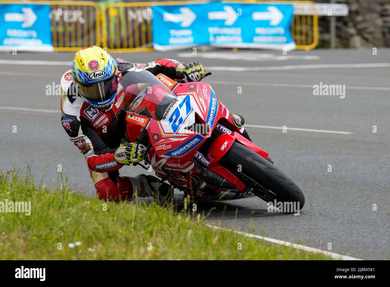 Douglas, Isle Of Man. 19th Jan, 2022. Nathan Harrison (600 Honda ...