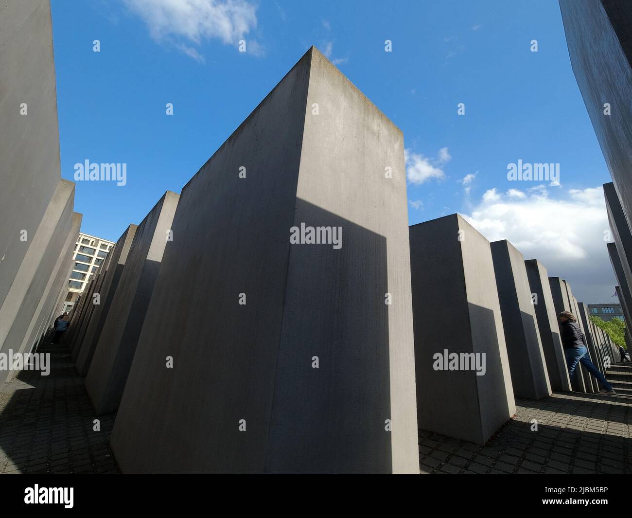 Jewish holocaust memorial, Berlin Stock Photo - Alamy