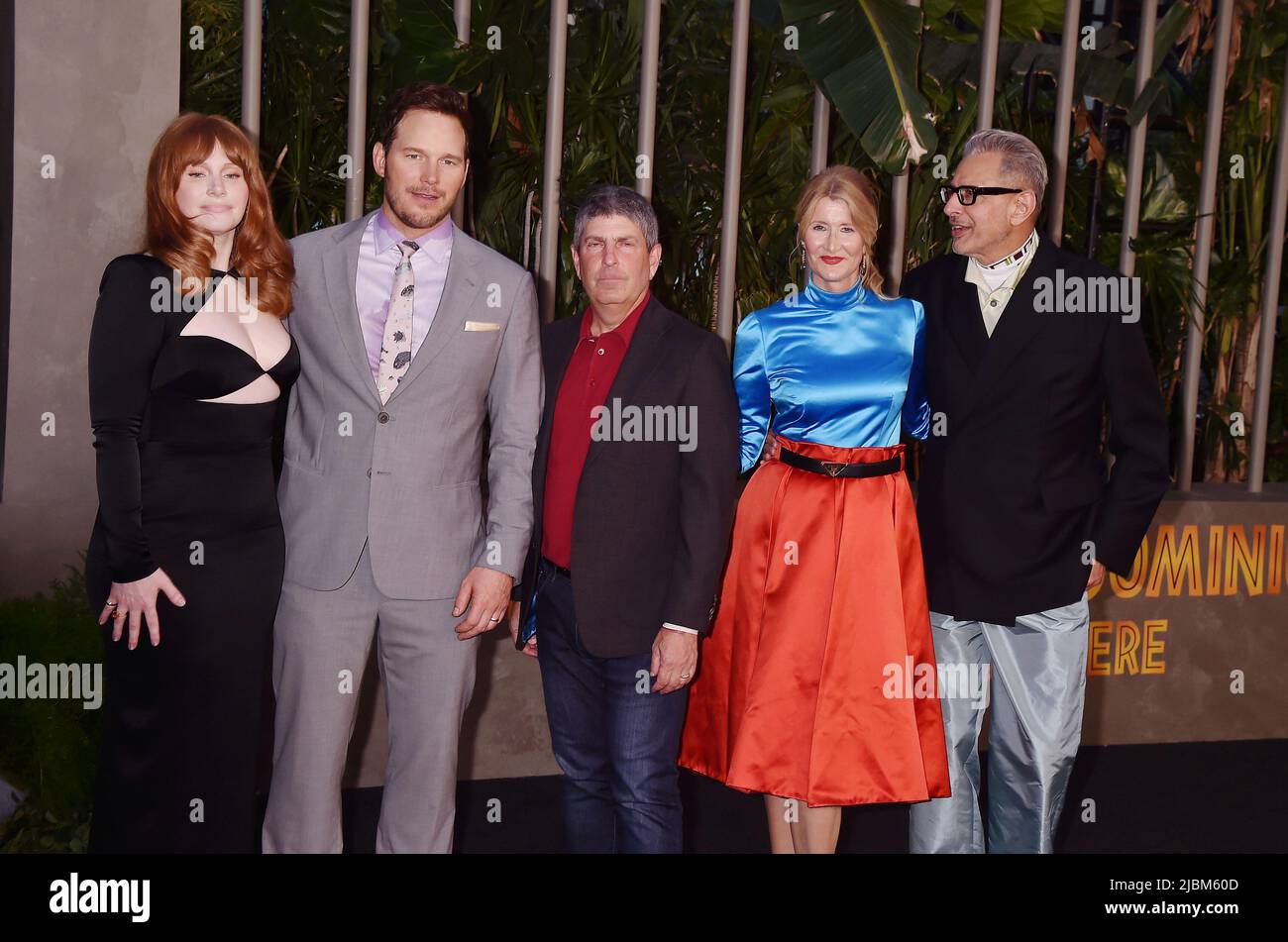 HOLLYWOOD, CA - JUNE 06: (L-R) Bryce Dallas Howard, Chris Pratt ...